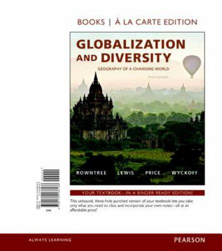 Globalization and Diversity : Geography of a Changing World, Books a la ...