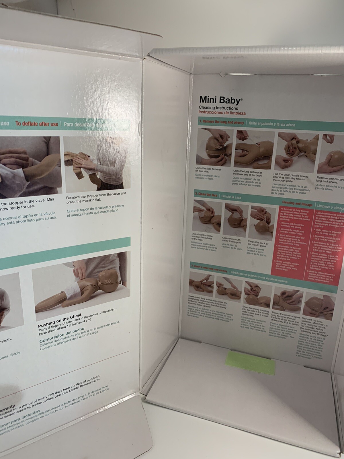 Infant CPR Anytime Kit (English and Spanish) by American Heart ...
