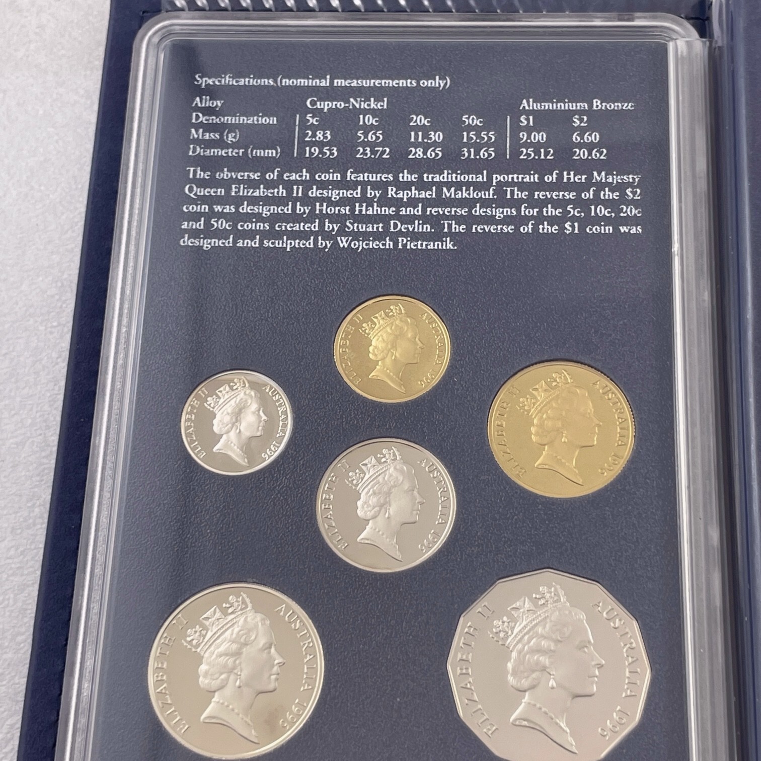 1996 Australian RAM PROOF COIN SET Featuring Sir Henry Parkes | eBay