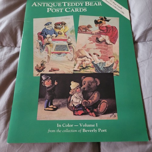 ANTIQUE TEDDY BEAR POST CARDS by Beverly Port | eBay