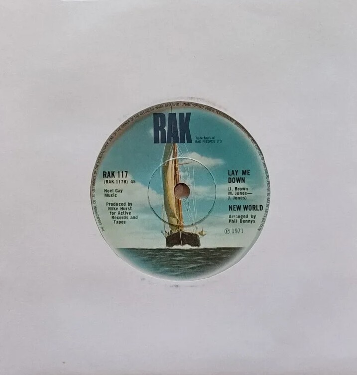 New World-Tom Tom Turnaround/Laye Down Vinyl 7" Single.1971 RAK 117. | eBay