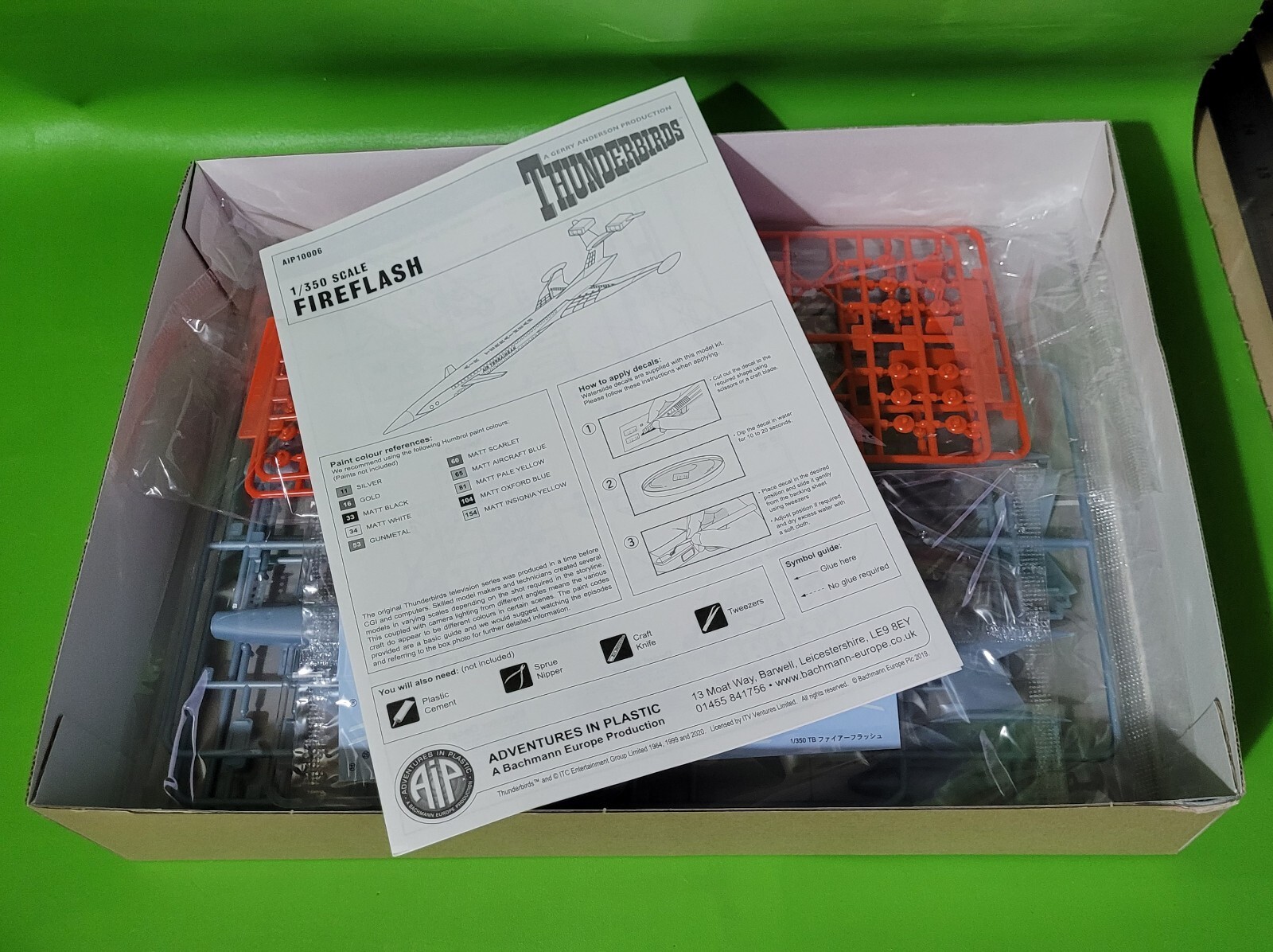 AIP+10006+Fireflash+Thunderbirds+TV+Series+1+350+Scale+Kit for sale online | eBay