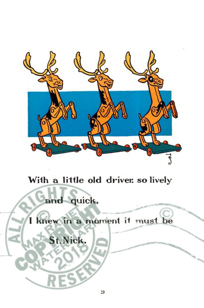 W W Denslow's NIGHT BEFORE CHRISTMAS Clement Moore 1902 Toys Dolls ...