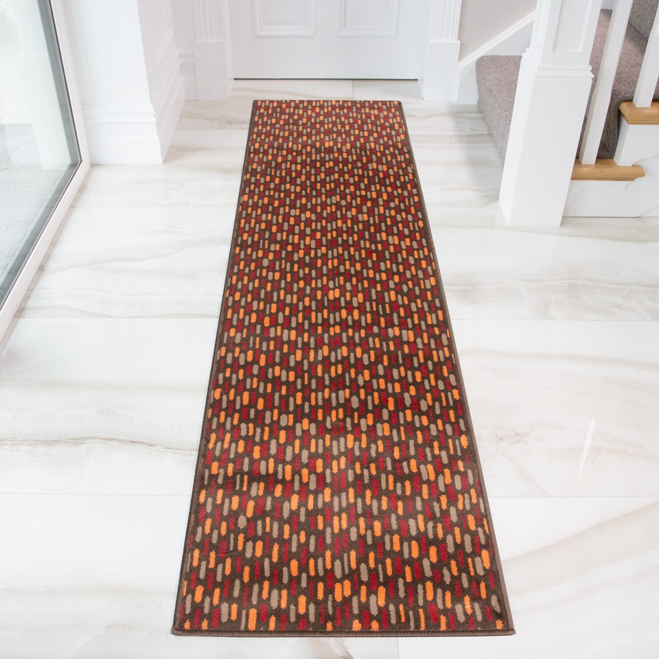 Extra Long Narrow Hallway Hall Runners Runner Dark Carpet Mats Rugs ...