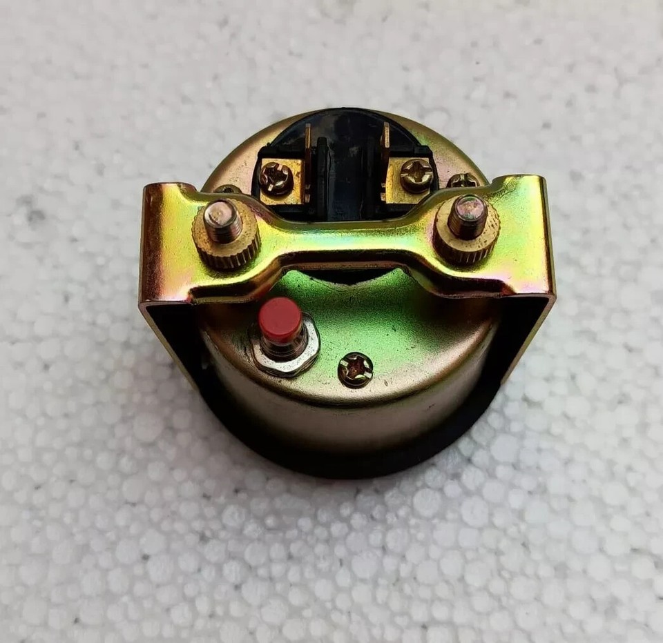 2" /52mm Electronic Car Clock -Chrome Bezel 12 v Dashboard instrument ...