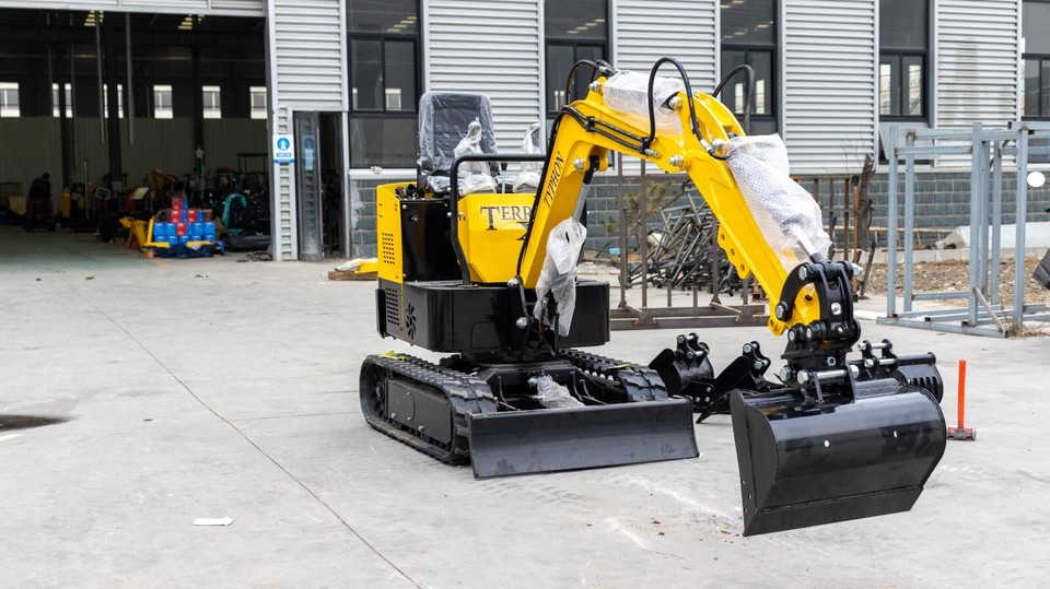 TYPHON Terror X Storm Mini Excavator – 1 Ton Trench Digger w Canopy ...