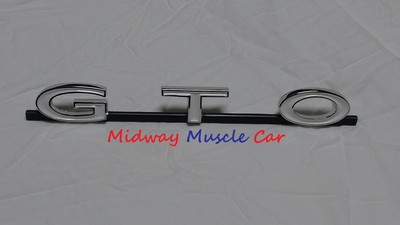 NEW front grille GTO emblem 64 65 66 Pontiac GTO | eBay
