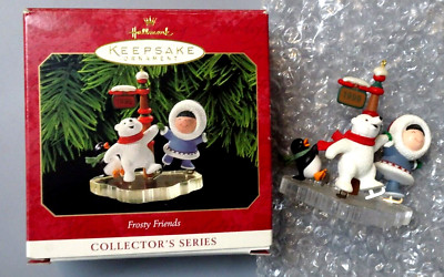 Vintage Hallmark 1999 #20 in Series Frosty Friends w/Original Box ...