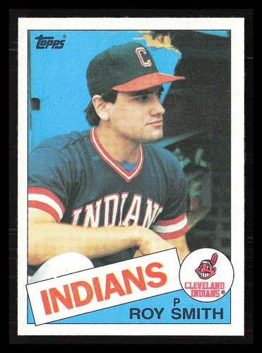 Roy Smith 1985 Topps #381 Cleveland Indians Rookie | eBay
