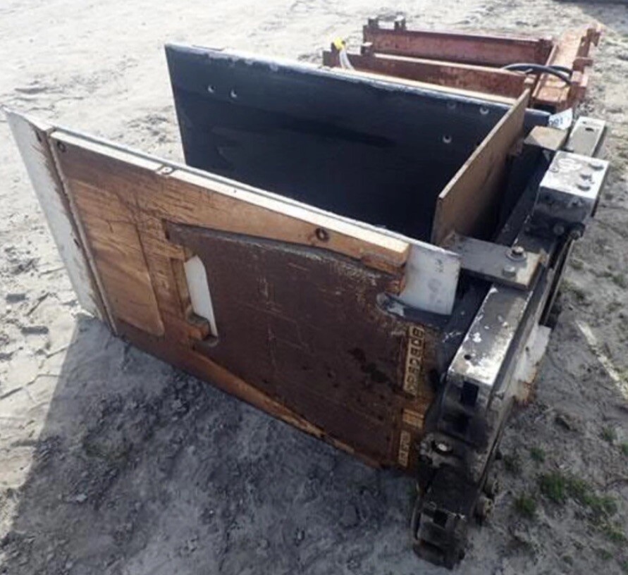 Long Reach Forklift Bale Carton Cardboard Clamp Grapple Squeeze 3000 ...