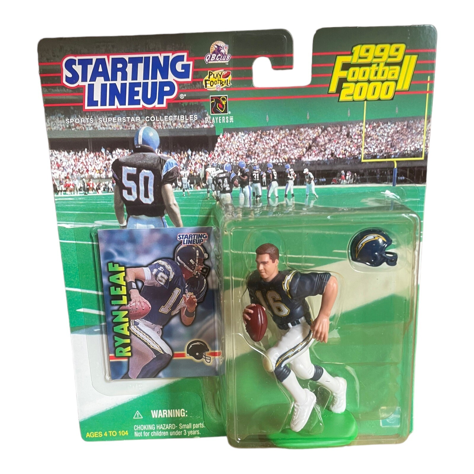 1999 Ryan Leaf San Diego Chargers Rookie NFL Starting Lineup | eBay