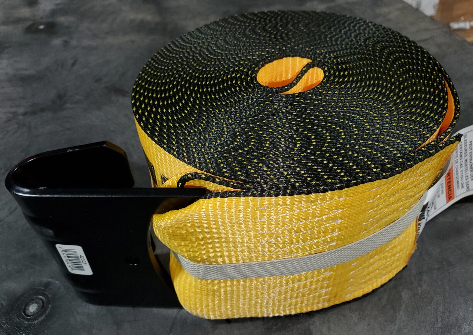 4"x30' Cargo Control Winch Strap 5400Lb Kinedyne 423021 with Flat Hook ...
