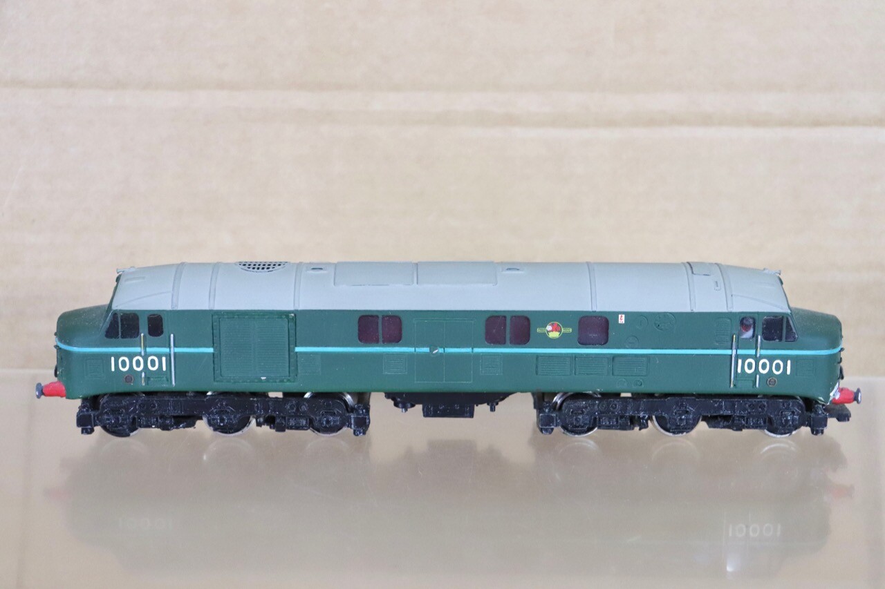 SILVER FOX MODELS MAINLINE REPAIR RE PAINTED BR CLASS 16 DIESEL LOCO ...