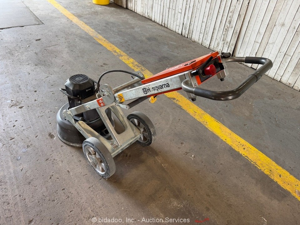 2021 Husqvarna PG450 Electric Concrete Surface Floor Disc Grinder ...