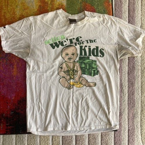 RARE - SCIFEN T Shirt Mens L Street Wear Basketball Hip Hop Kid ...