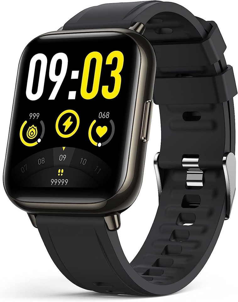 Waterproof Smartwatch Android/iOS Fitness Heart Rate Monitor for ...