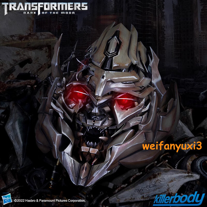 Killerbody Transformers Megatron Wearable Helmet Mask Voice Control Cos ...