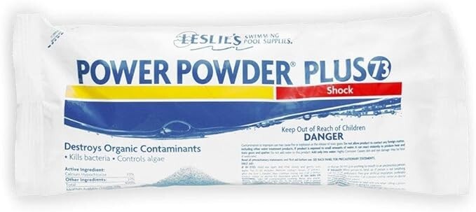 Leslie's Power Powder Plus Granular Calcium Hypochlorite Shock ...
