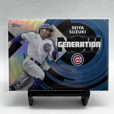 2022 Topps Update Seiya Suzuki Generation Now Insert RC #GN-72 Chicago ...