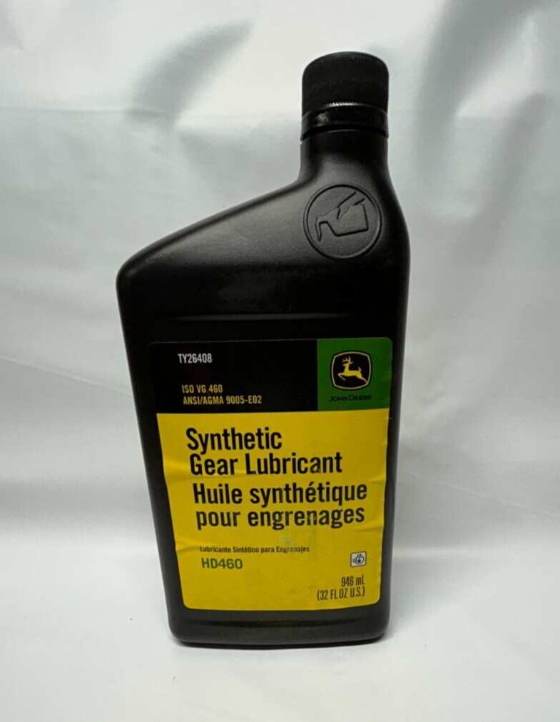 4 quarts- John Deere HD460 Synthetic Gear Lubricant #TY26408 | eBay