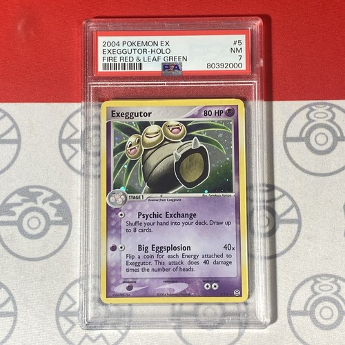 PSA 7 Exeggutor 5 2004 Pokemon Ex Fire Red & Leaf Green 2000 | eBay