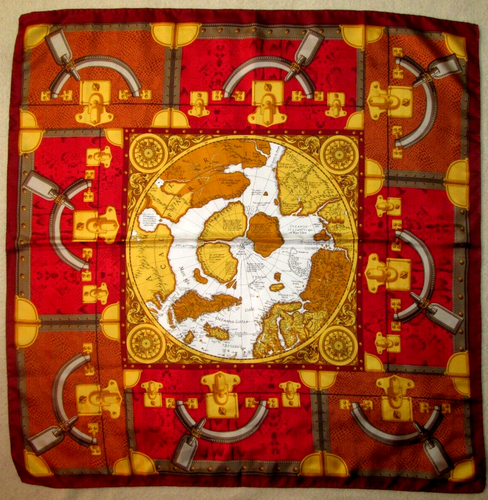 TIE RACK Foulard soie en TBEG vintage authentique 87x89 cm | eBay