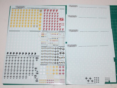 Warhammer Fantasy Bretonnia Transfers Transfer Sheets Old World | eBay
