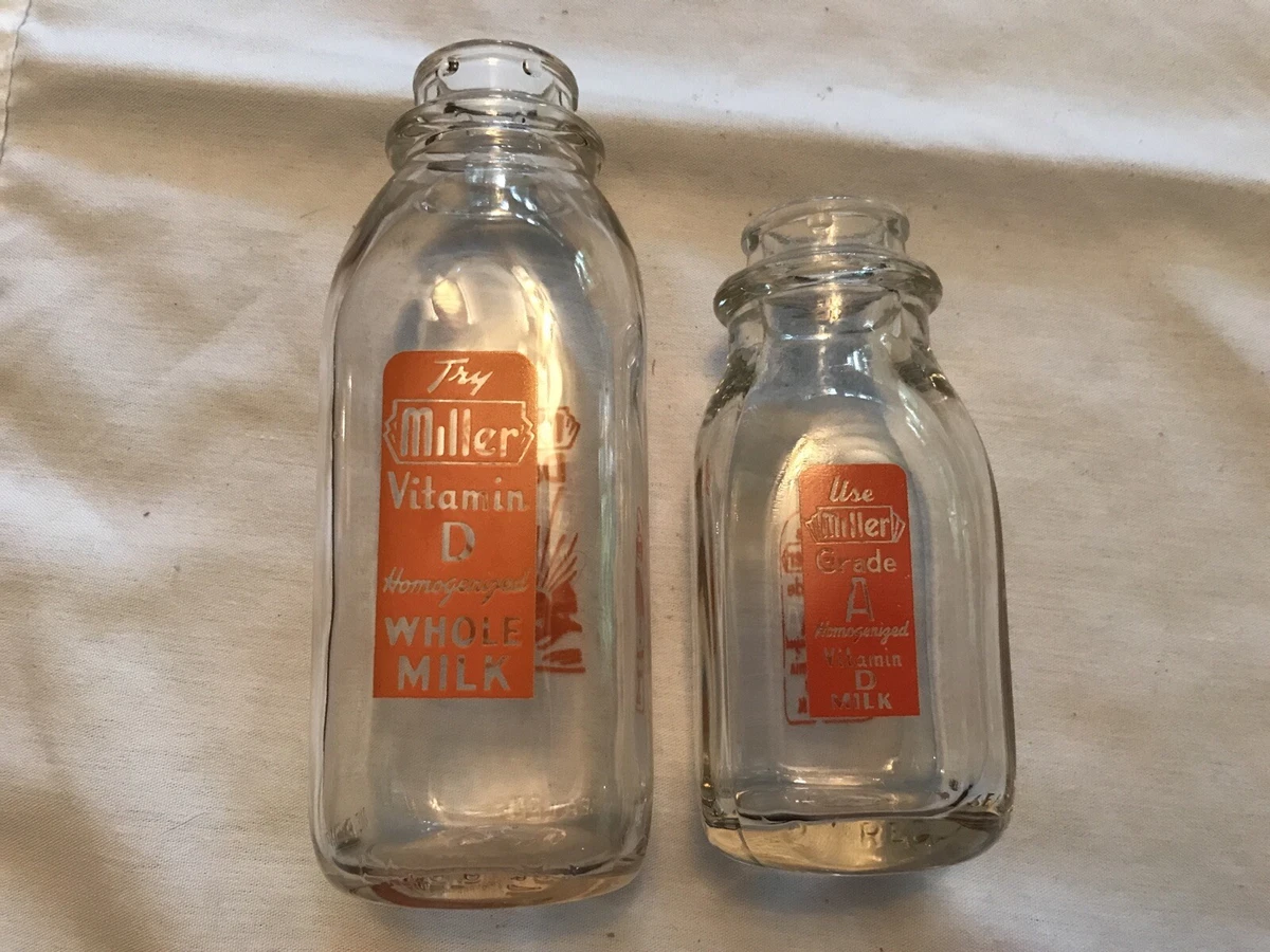 Vintage Milk Bottles On Ebay