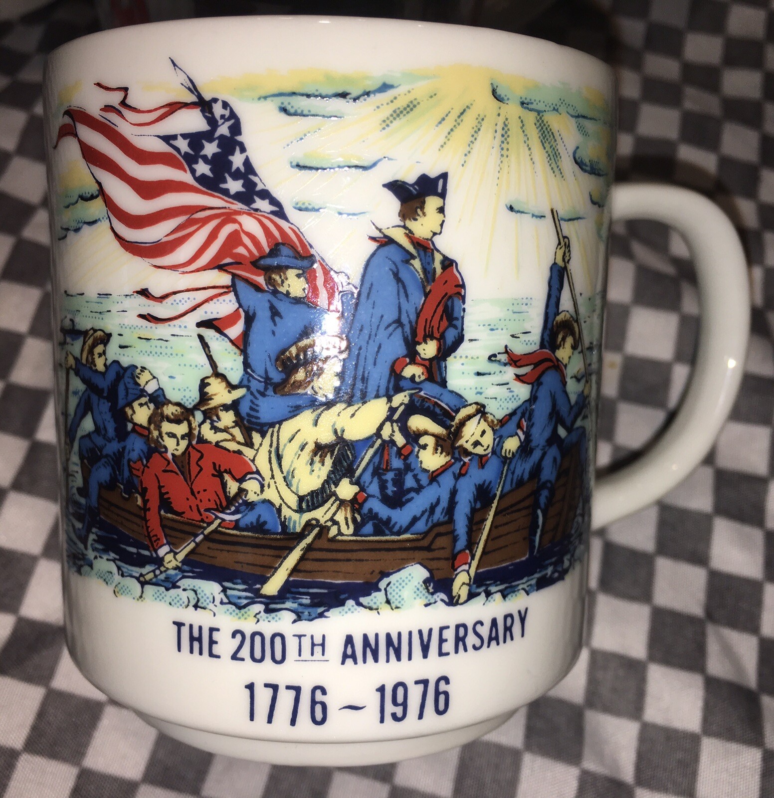 5 Pc SET 200 th Anniversary 1776-1976 Liberty Cups Mugs very good ...