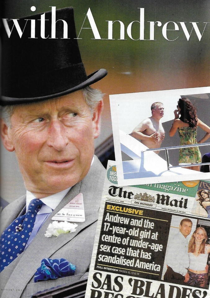 Vanity Fair Magazine Emma Stone Prince Andrew Slaughter of Elephants ...