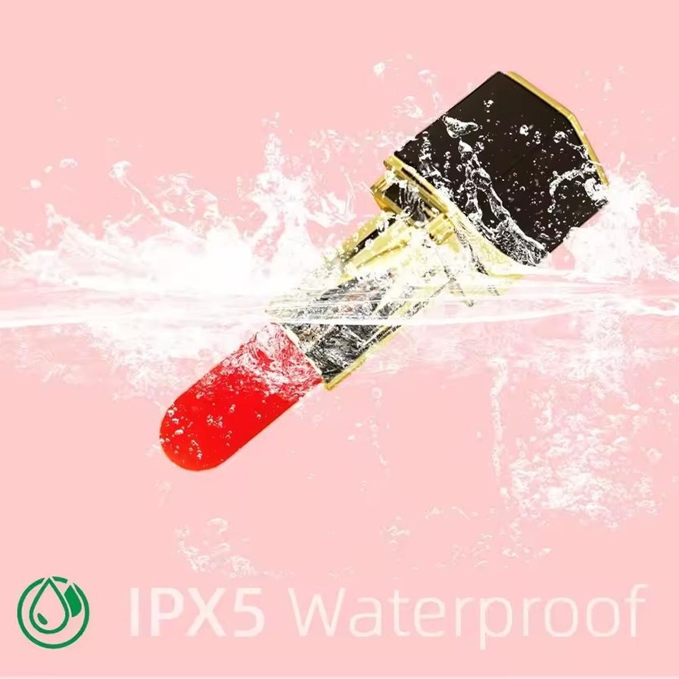 10 Speed Lipstick Massager USB Magnetic Charging Strong Motion Massage ...