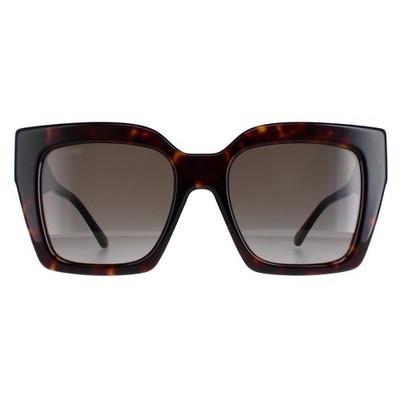 Jimmy Choo Sunglasses Eleni/G/S 086/HA Dark Havana Brown Gradient | eBay