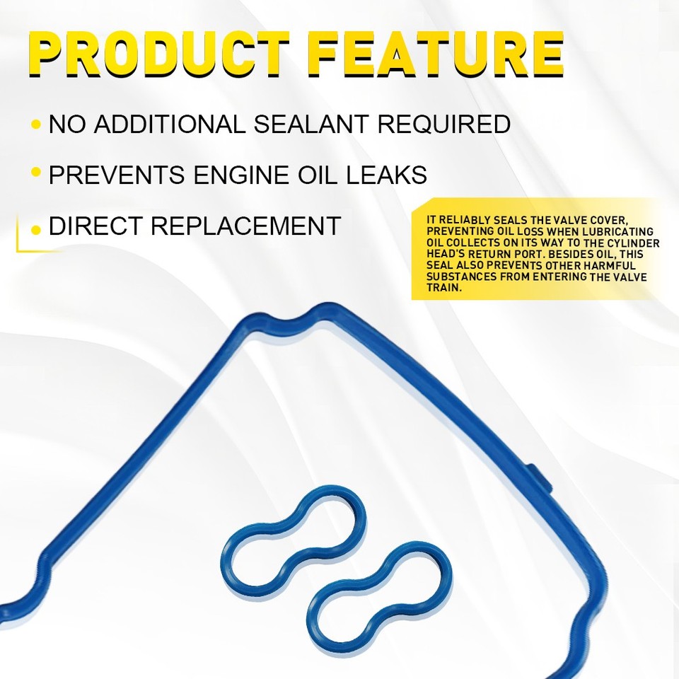 Valve Cover Gaskets & Spark Plug Tube Seals For 2006-2010 Jeep ...