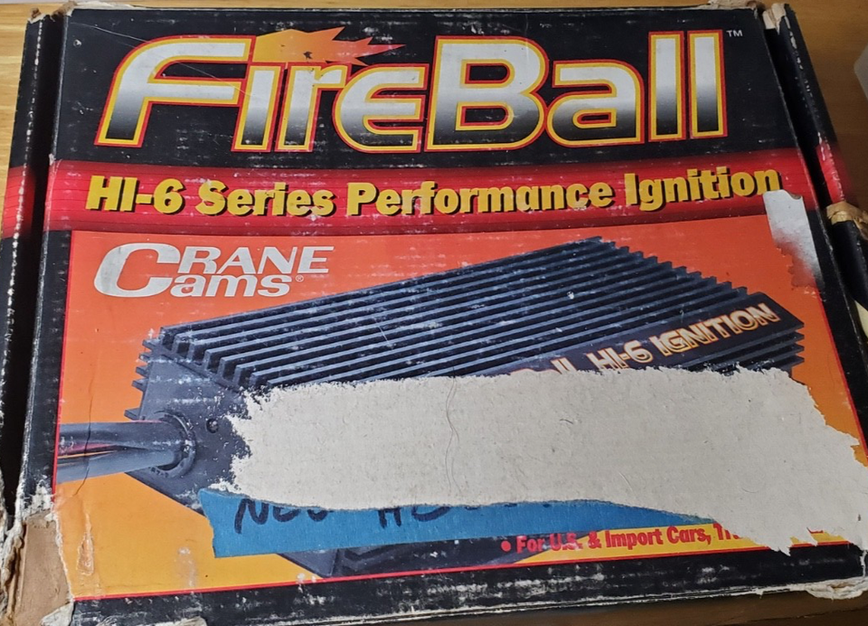 Crane Cams Fireball HI-6 CD Ignition with Digital Sequential Rev ...