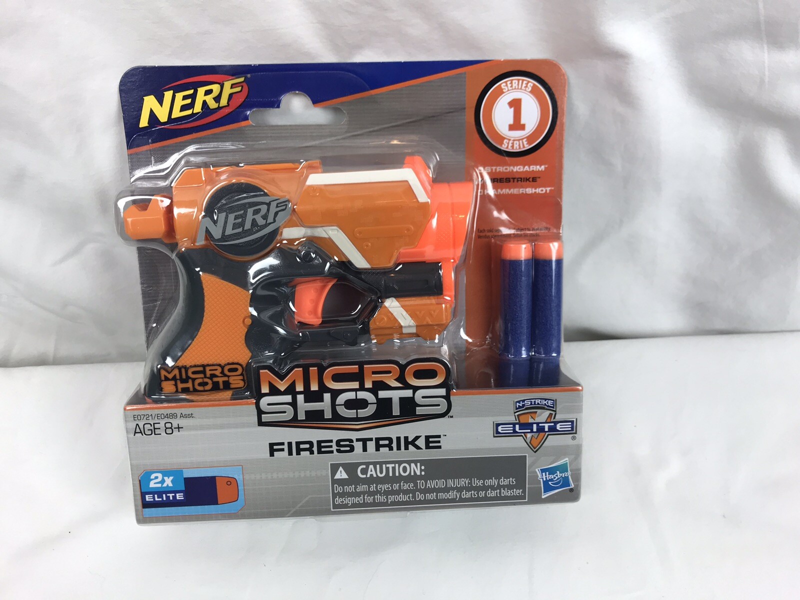 Nerf N-Strike MicroShots Firestrike Series 1 Blaster by Hasbro Ages 8 ...
