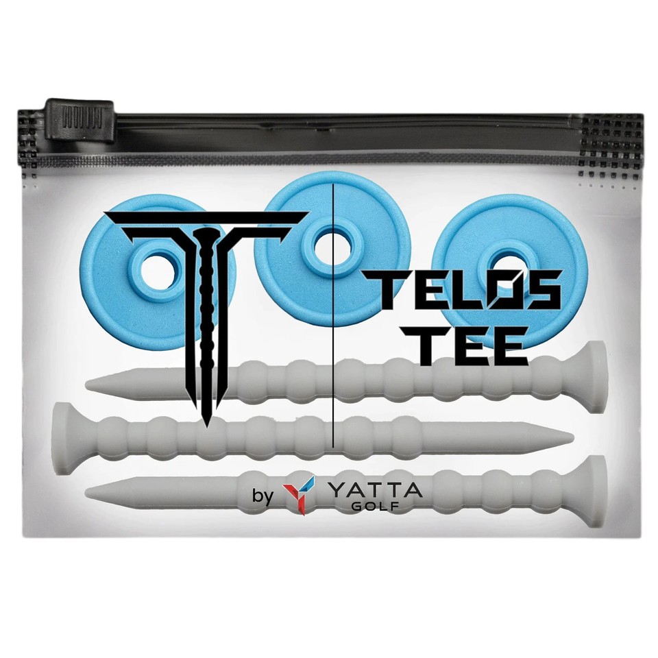 Yatta Golf Telos Tees 3-Pack Adjustable Height Durable Premium Polymer ...