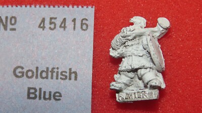 Citadel C06 Warhammer Dwarf Fighter Noble Warrior Metal Figure Games ...