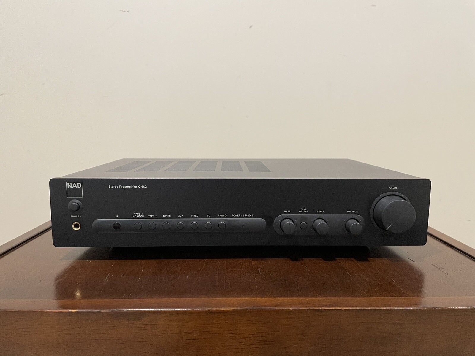 NAD C162 stereo preamplifier with original box, manual, and remote - 1 ...