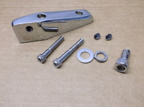 Chrome Exhaust Mount Bracket For 91-98 Harley Dyna FXD 65670-80A 27-694 ...