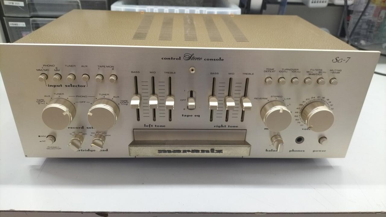 Marantz SC-7 Stereo Control Amplifier AC100V Only Tested Working ...