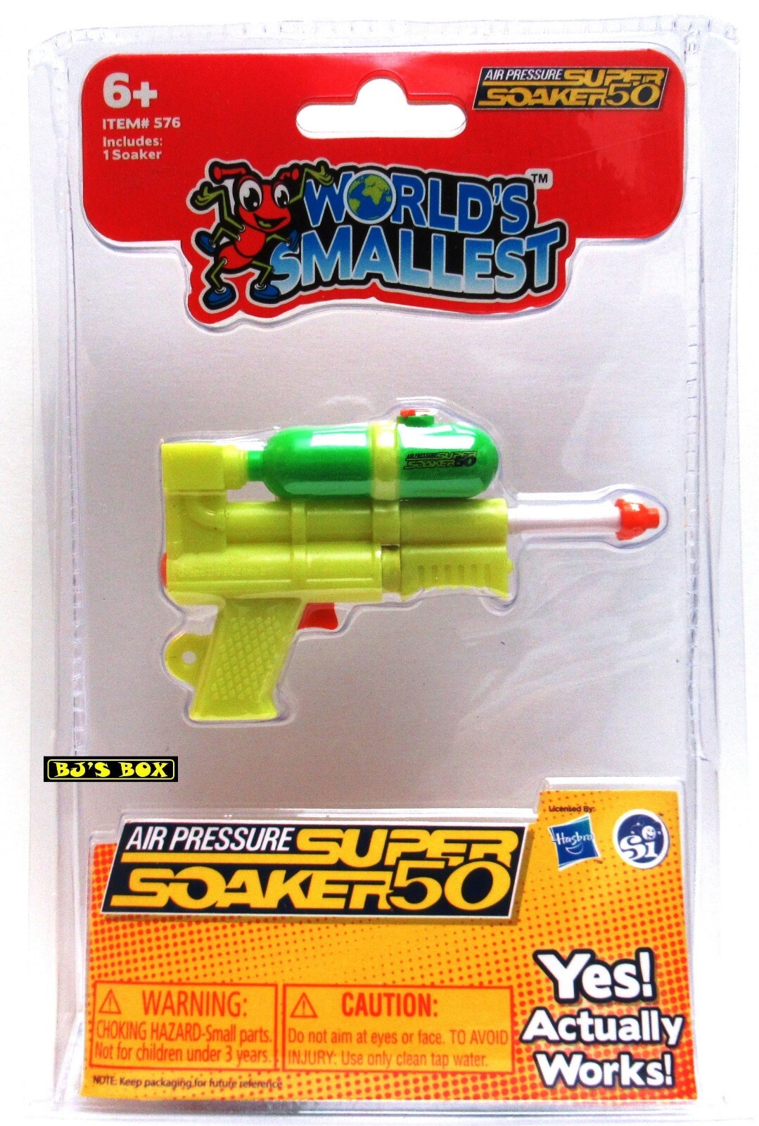 Worlds Smallest Air Pressure Super Soaker 50 Mini Water Gun Actually ...