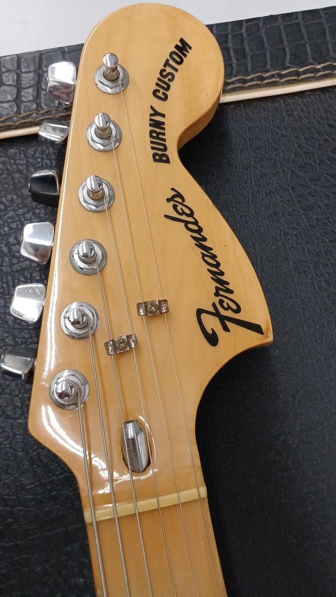 FERNANDES FST-70 3 Tone Sunburst Made in Japan 1976 Vintage FERNANDES FST-70 3 Tone Sunburst Made in Japan 1976 Vintage