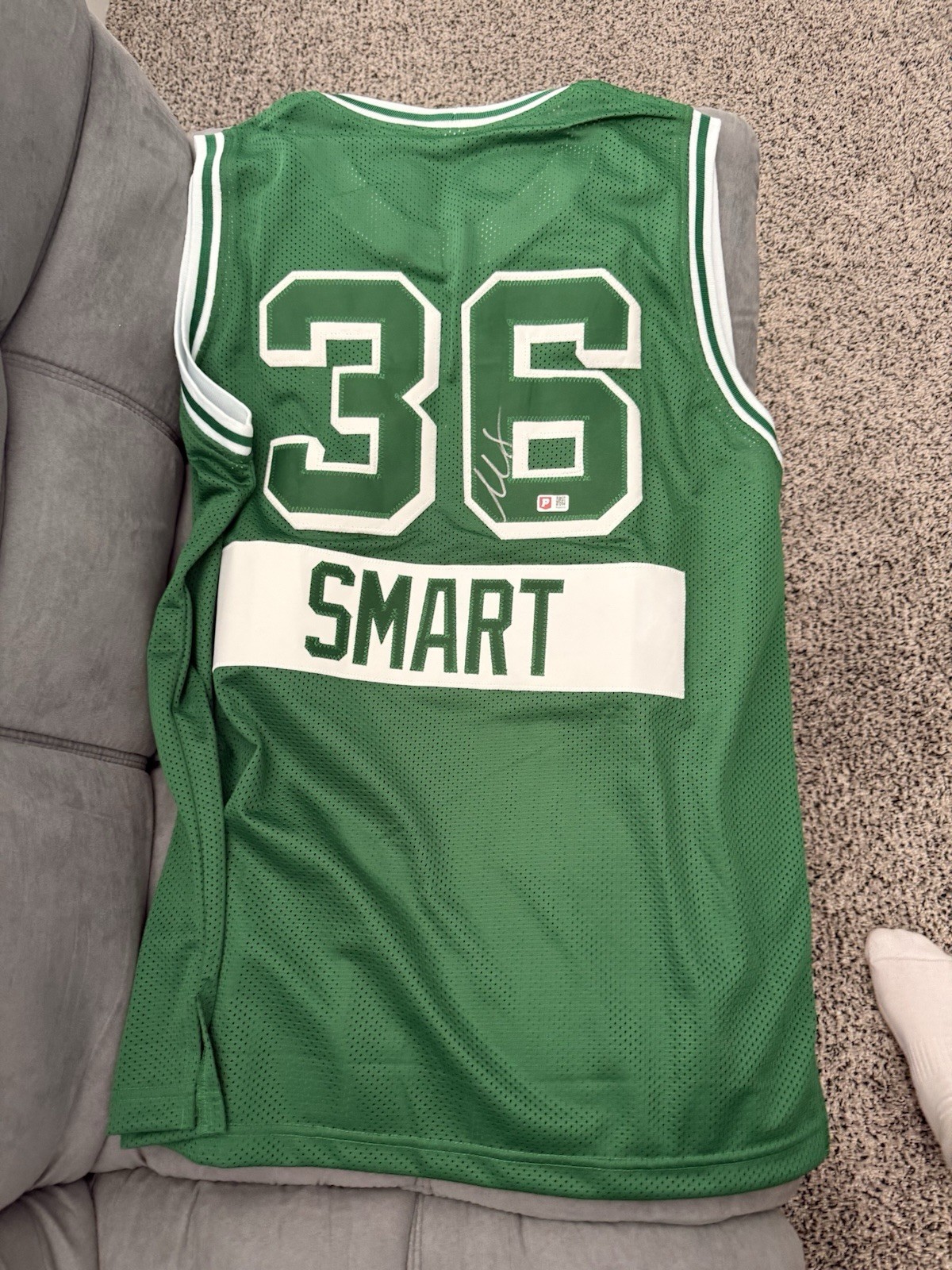 Marcus Smart Signed Jersey Adult Xl Psa Authentication