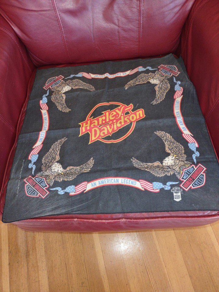 Harley Davidson Bandana, Dew Rag, Do Rag, Head Scarf, Cotton | eBay
