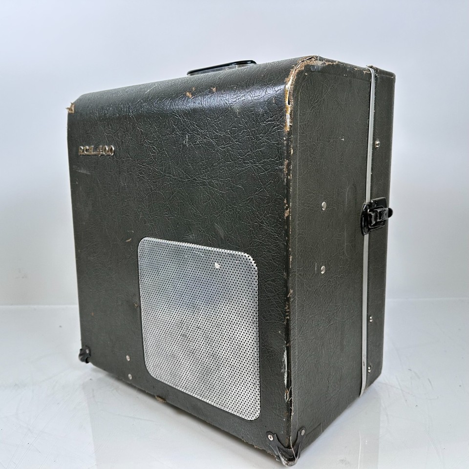 Vintage RCA Model 400 16mm Film Projector & Speaker WWII Era Vintage | eBay