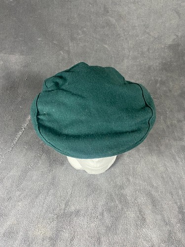 NWT Pendleton Virgin Wool Flat Cap Green Medium Hat Newsboy Classic ...