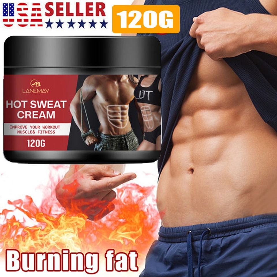 Powerful Abdominal Muscles Cream Weight Loss Belly Fat Burner Sweat ...