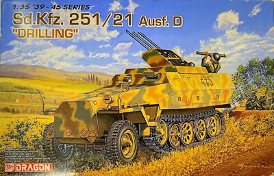 Dragon 6217 Sd.Kfz.251/21 Ausf.D Drilling 1:35 Neu und versiegelt in ...