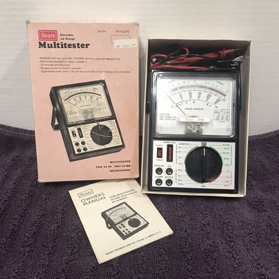 Multimeters - Sears Portable