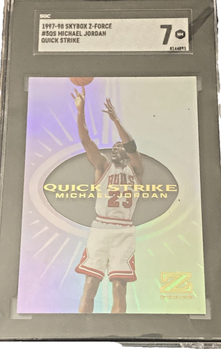 1997-98 Skybox Z-Force Quickstrike Michael Jordan Case Hit | eBay